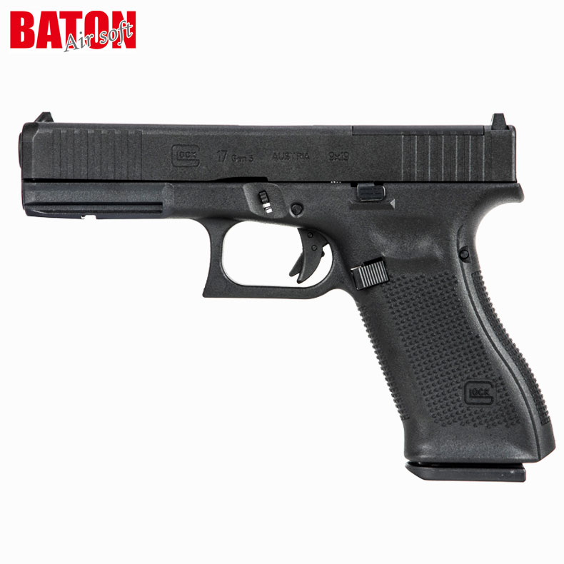 ※こちらの商品はラッピング不可となっております。 BATON airsoft GLOCK G17 Gen5 MOS(t) CO2GBB CO2ガスガン ハンドガン 18歳以上対象 もっとも有名なポリマーフレームオート GLOCK G17 の...