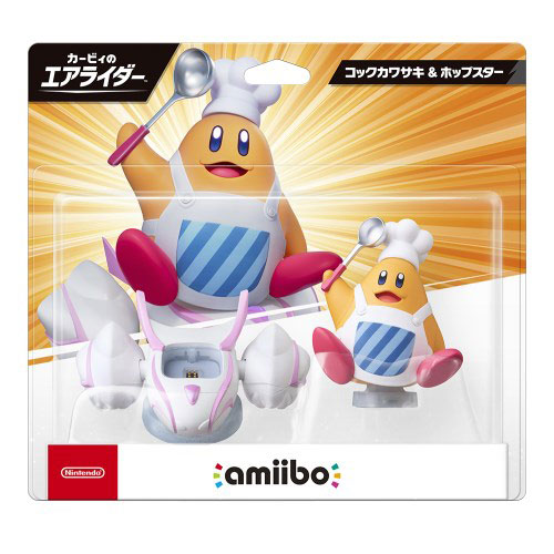 amiibo コックカワサキ＆ホップスター(カービィのエアライダーシリーズ) メーカー：任天堂