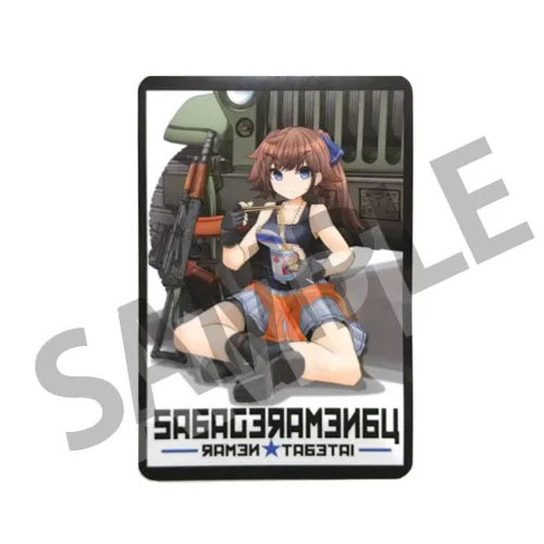 ※こちらの商品はラッピング不可となっております。 TORAYAMAXaohate coustom サバゲラーメン部 ステッカー 作画:みけらん 架空の部活動サバゲラーメン部のステッカーが登場！ aohate customとMillitary...