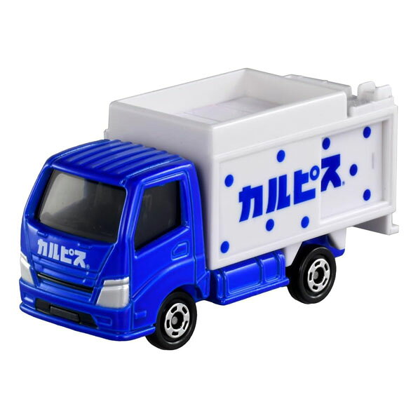 カルピス ボトルカーがトミカになって登場！ 各赤と白の外箱が目印の「トミカ スタンダードタイプ」。ちっちゃな手にもピッタリサイズのミニカーです。パパと一緒に集めよう！ メーカー：タカラトミー 発売日：2026/4 対象年齢：3歳以上 電池：...