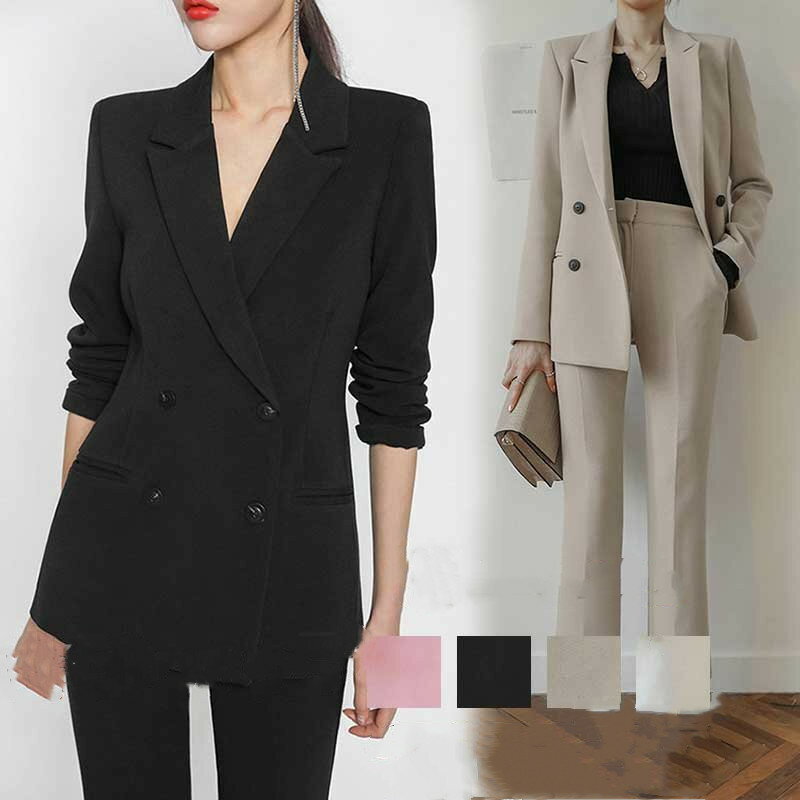 サイズS M L XLサイズについての説明パンツスーツ レディース 2点セット ビジネススーツ テーラード グレンチェック ロングパンツ セレモニースーツ フォーマル セットアップ 春夏入学式 卒業式 発表会 結婚式 母 ママ おしゃれ フ...