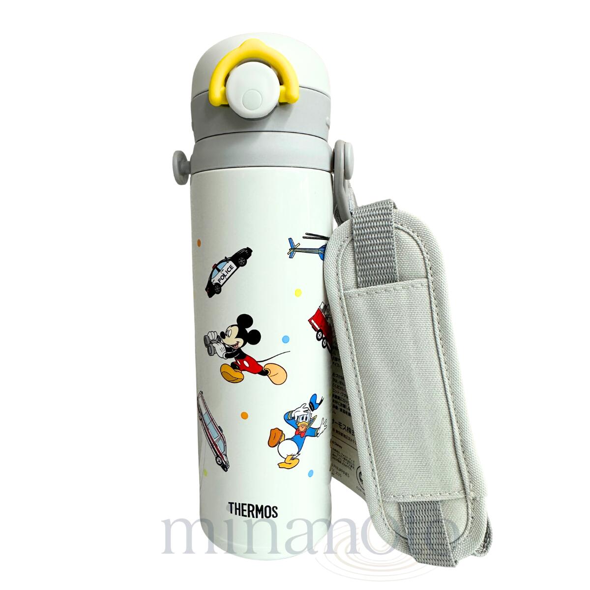 商品名 サーモス THERMOS ディズニー ミッキー 真空断熱キッズケータイマグ 500mL 商品特徴 ●ディズニーデザインのキッズケータイマグ ミッキーデザインを採用した、 お子さまのお出かけや通園・通学に便利な水筒です。 ●ワンタッチ...