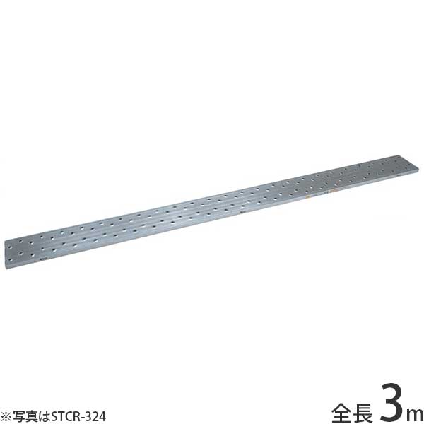 仮設工業会認定、スタンダードタイプの足場板。最軽量タイプ。 特長 ・水ヌキ穴付き（両端） ・表面はプレス式ノンスリップ加工 ・裏面にビード（滑り止めゴム）付き ・支持間隔1,800mm以下 最大使用質量：120kg 型式 全長m 幅mm 厚...