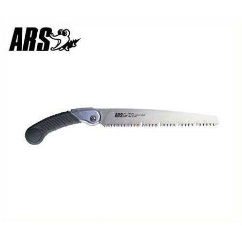 アルス サヤ入剪定鋸 『チルトン24』 TL-24 (刃長240mm) グリップ角度2段切替式 ■仕様 型式 TL-24 全長 406mm 重量 本体175・サヤ105g 刃長 240mm 材質：刃 高炭素刃物鋼 ハンドル アルミ+エストラ...