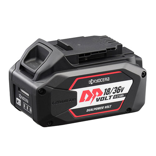最大出力1700W(36V使用時)のハイパワー、可変電圧機構で36V電池(2500mAh)又は、18V電池(5000mAh)として使用できます。 ■用途 36V・18V充電工具への電源供給 ■機能 電池の最大出力は1700W(36V使用時)...