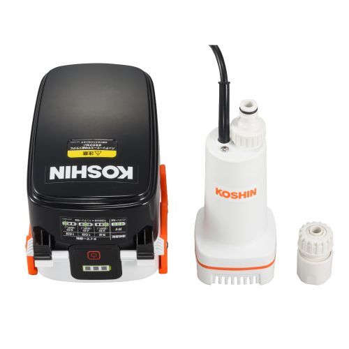 充電式なので電源が無い場所での洗浄や散水作業が可能に! 電源不要でどこでも洗浄や散水作業が出来る 使い方簡単、ホースをつないでスイッチオンで使用可能 スマートコーシンシリーズのバッテリーが使用可能 用途 散水や洗浄作業に セット内容/付属品...