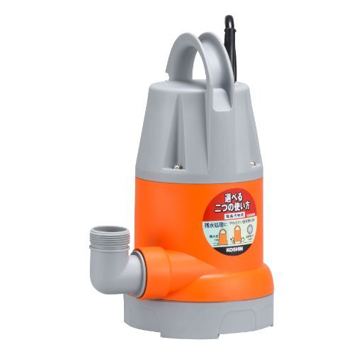 汚水排水に手軽に使える 口径32ミリ 50HZ 用途 清水の排水・移送に セット内容/付属品 カップリングクミ バンド 仕様 吐出量(L/min):140 全揚程(m):7.5 周波数(Hz):50 口径(mm):32 電源(V):AC-1...