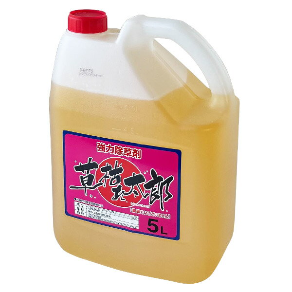 本剤は農薬として使用することはできません。そのため、農作物や樹木、芝、花き等の栽培管理には使用できません。 バリエーション 500lm 5L 成分[グリホサート]イソプロピルアミン塩…41.0%水、界面活性剤等…59.0% 性状黄かつ色水溶...
