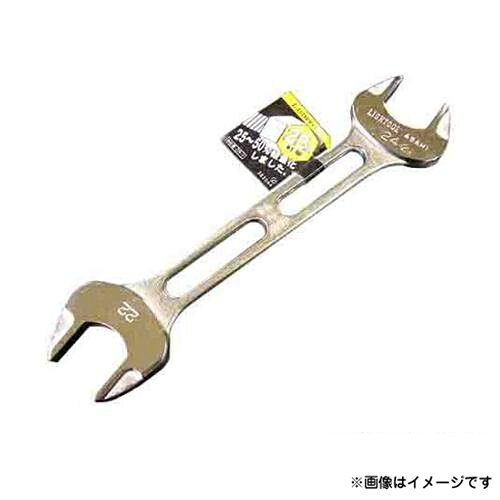 　長時間作業でも疲れにくい、軽量スパナです。 アサヒ・ライツール 両口スパナ 8×10 肉抜きで大幅な軽量化！ 25〜50％軽量化しました。 JIS規格の強度を実現。 数多くのテストを経て到達した最適な設計と高度な鍛造技術によって、軽量化の...