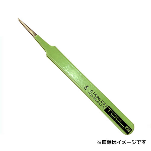 　磁力を帯びないので精密機器に悪影響を与えない非磁性ピンセット アイガー 非磁性ピンセット EP-5 非磁性ピンセットで精密機器に悪影響を与えません！ カラーコーティングにより溶接部の磁化も防いでいます。 磁力に弱いパーツに最適ですが、通常...