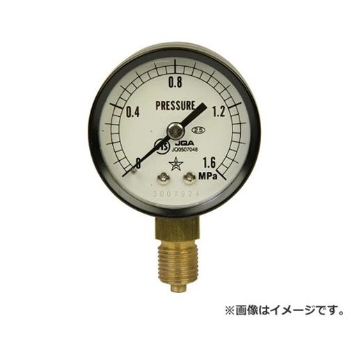 　高品質、高性能の日本製汎用圧力計です。 右下精器 汎用圧力計A50・G1/4 S-11・1.6MPA 4977292426435 この圧力計は定圧力に使用する目的でJISB7505ブルドン管圧力計に準拠して製作。 ■特徴 ・コンパクトな形...