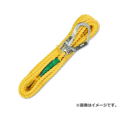 　・ロープは合成繊維製のため紫外線によっても強度が低下しますので、屋外に放置しないで下さい。※改良により予告なく形状や仕様が変更になる場合があります。ご了承ください。垂直親綱を簡単・確実に設置します。ツヨロン 母線ロープ L-20-TP 4...