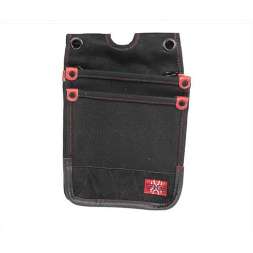 　腰回りとツールをフルコンプリートします。 SK11 鳶用帆布腰袋2段 SPD-ML01 4977292148139 道具、工具の収納。 ■特徴 ・帆布素材で軽くて丈夫です。 ・ヨレやすい開口部をワイヤーで補強しています。 ・安全コードの取...