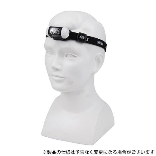 　・ご使用の際は必ず取扱説明書をお読みになって、正しく安全にご使用ください。LED電球の交換はできません。電池は別売です。 乾電池式のLEDヘッドライトです。 SK11 乾電池式LEDヘッドライト 4977292407090 ■特長 ・上下...