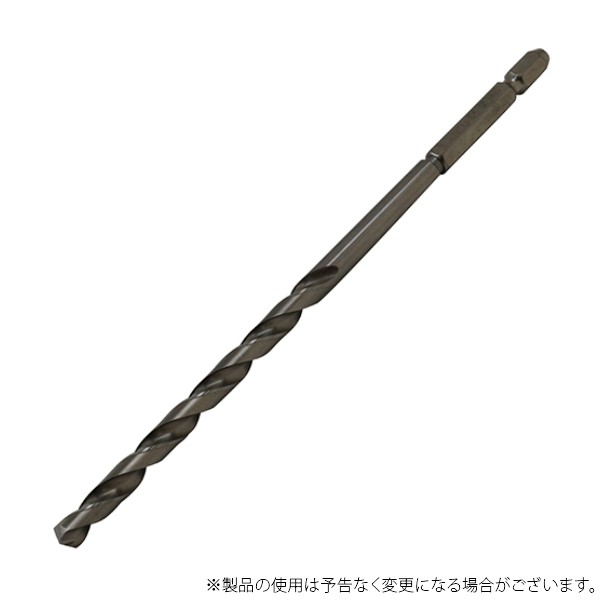 待望の月光ロングドリルが六角軸にて新登場しました。 一般鋼、被削材、軟鋼、鋳鉄、軽合金、樹脂、アルミなどの穴あけ作業に。 機能 深い所にある一般鋼に対し下穴無しで脅威のスピードで切削可能です。 仕様 サイズ：6.5mm 材質 ハイス鋼 注意...