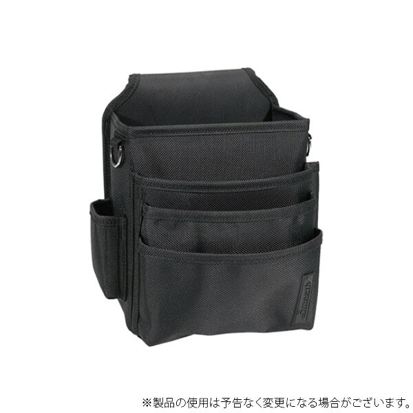 ツールの抜き差しが引っかからない、スムーズポケット採用です。 ツールや小物の収納・携帯。 機能 1680デニール耐摩耗ポリエステルキャンバス、強化縫製仕上げです。 オールブラックシリーズです。 多量のパーツが入る広々ポケット3段式を装備して...
