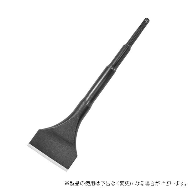 片刃で角度を付けハガシ、ケレン作業に最適で、下地を傷めず作業ができ威力を発揮します。 ハガシ、ケレン作業。 機能 屋上の防水アスファルトのはがし作業に最適です。 Pタイル、クッションフロア、ロンリュームの貼り替え工事のはがし作業に最適です。...