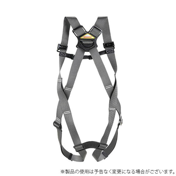 シンプル設計軽量タイプです。 建設現場・工場等での高所作業者の墜落防止。 機能 厚生労働省「墜落制止用器具の規格」適合品です。 金属製ワンタッチバックル付き、25mm幅の胸ベルトです。 背中はX、腿はV型です。 仕様 サイズ：M(身長160...