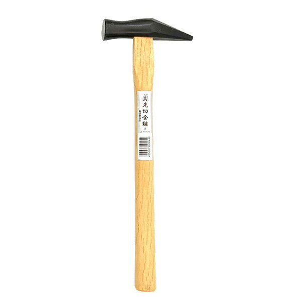 関西地方を中心に広く使用されている玄能です。 用途 釘打ち・釘締め用 機能 先端部はカシメ・釘締め等に使用できます。 仕様 サイズ：24mm 全長：330mm 頭長：115mm 口径：φ26mm 材質 ・炭素鋼 ・樫 注意事項 ・用途以外に...