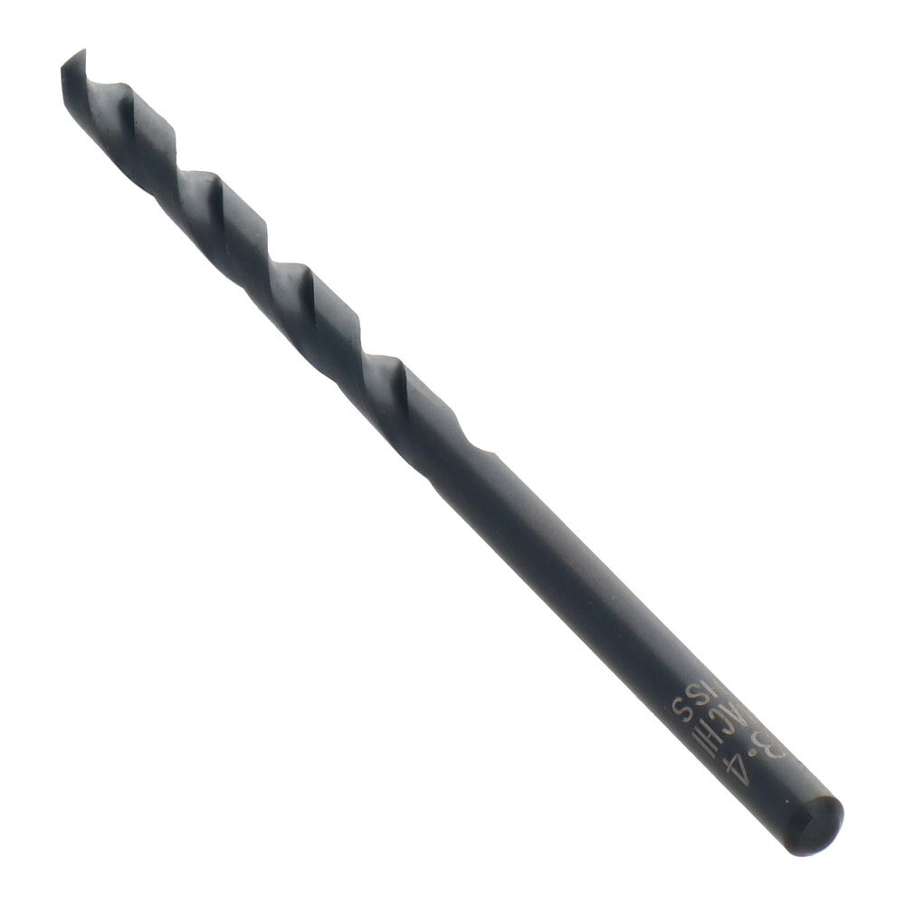 鉄・銅・アルミ・プラスチック・木材の穴あけに 商品情報 刃径：3.4mm 全長：70mm 溝長：39mm 特長 全長・溝長が短いため芯ブレが少ない。 刃先のシンニング加工により食い付きが良い。 仕様 穴あけ深さの目安：刃径×1〜4倍 材質 ...