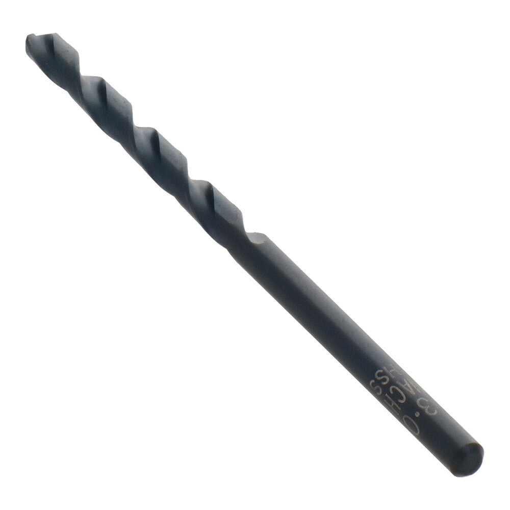 鉄・銅・アルミ・プラスチック・木材の穴あけに 商品情報 刃径：3.0mm 全長：61mm 溝長：33mm 特長 全長・溝長が短いため芯ブレが少ない。 刃先のシンニング加工により食い付きが良い。 仕様 穴あけ深さの目安：刃径×1〜4倍 材質 ...