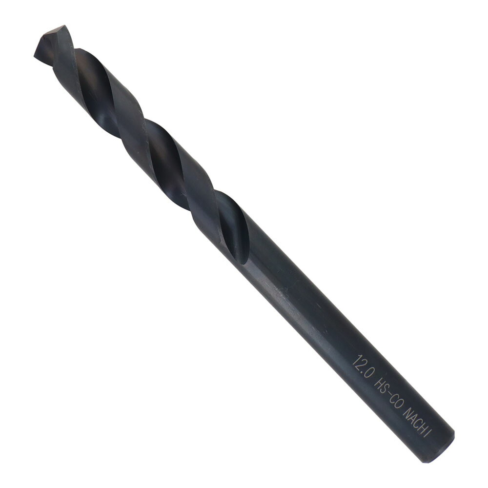 ステンレス・鉄・鋼の穴あけに 商品情報 刃径：12.0mm 全長：149mm 溝長：78mm 特長 コバルトハイス鋼でステンレス等の難削作業に最適。 刃先のシンニング加工により食い付きが良い。 仕様 穴あけ深さの目安：刃径×1〜4倍 材質 ...