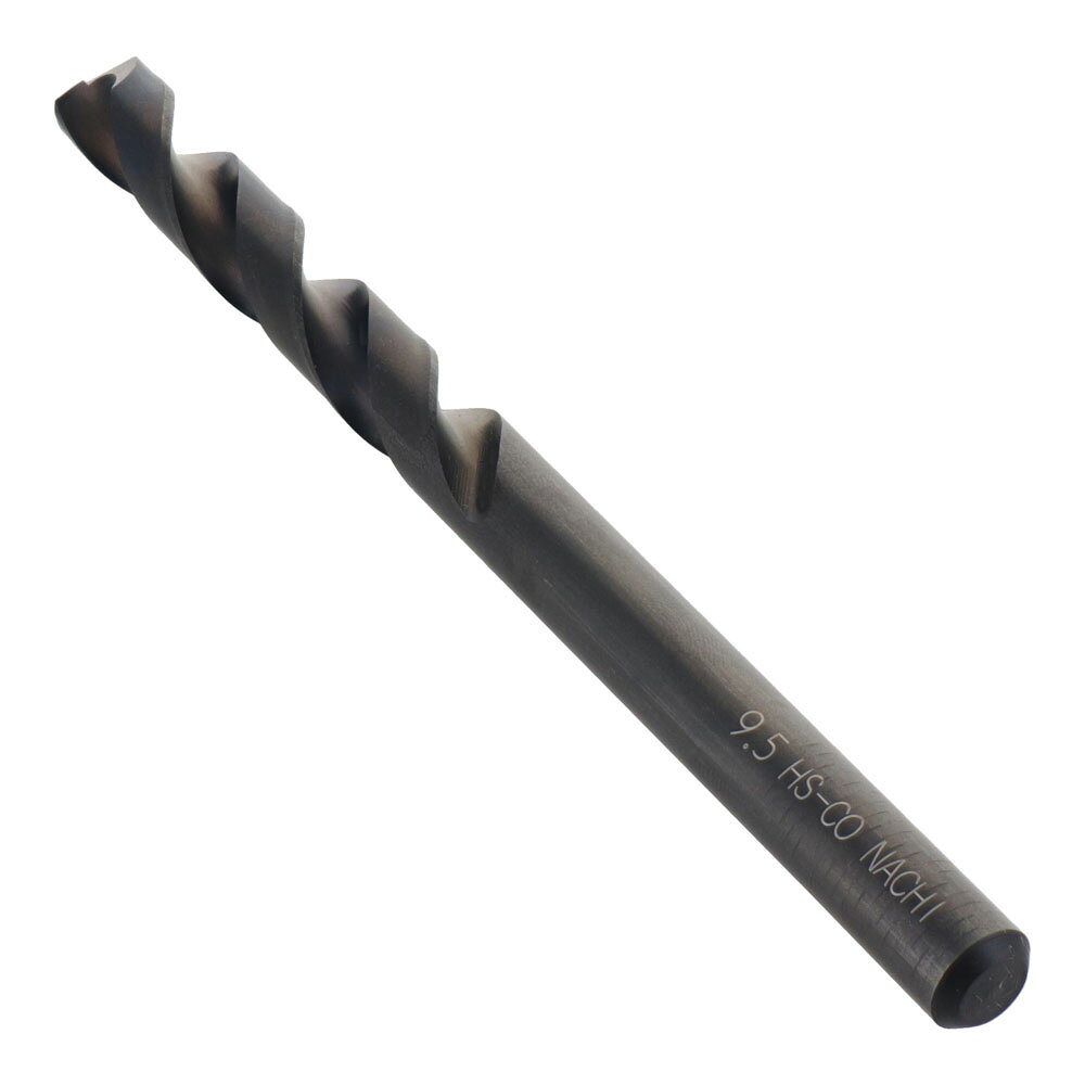 ステンレス・鉄・鋼の穴あけに 商品情報 刃径：9.5mm 全長：127mm 溝長：65mm 特長 コバルトハイス鋼でステンレス等の難削作業に最適。 刃先のシンニング加工により食い付きが良い。 仕様 穴あけ深さの目安：刃径×1〜4倍 材質 コ...