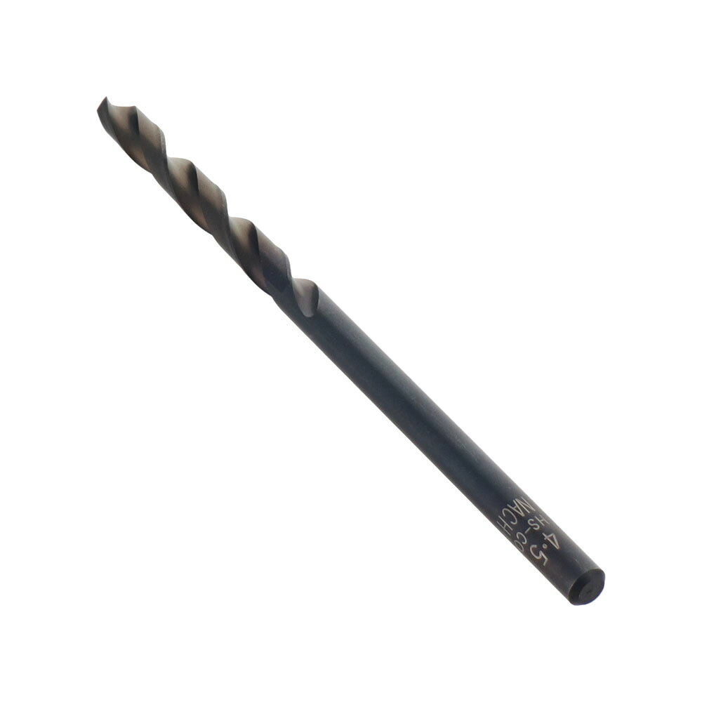 ステンレス・鉄・鋼の穴あけに 商品情報 刃径：4.5mm 全長：86mm 溝長：39mm 特長 コバルトハイス鋼でステンレス等の難削作業に最適。 刃先のシンニング加工により食い付きが良い。 仕様 穴あけ深さの目安：刃径×1〜4倍 材質 コバ...