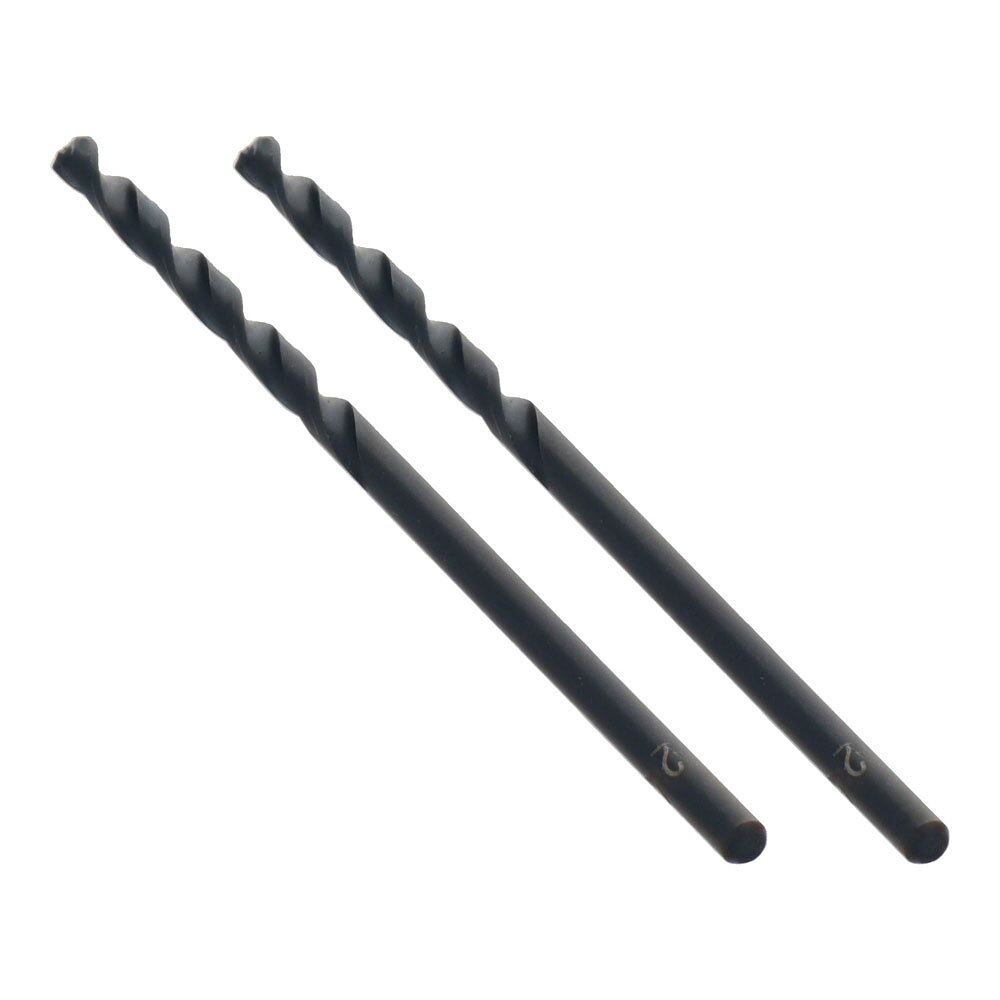 鉄・銅・アルミ・プラスチック・木材の穴あけに 商品情報 刃径：2.0mm 全長：49mm 溝長：24mm 特長 全長・溝長が短いため芯ブレが少ない。 刃先のシンニング加工により食い付きが良い。 仕様 穴あけ深さの目安：刃径×1〜4倍 材質 ...