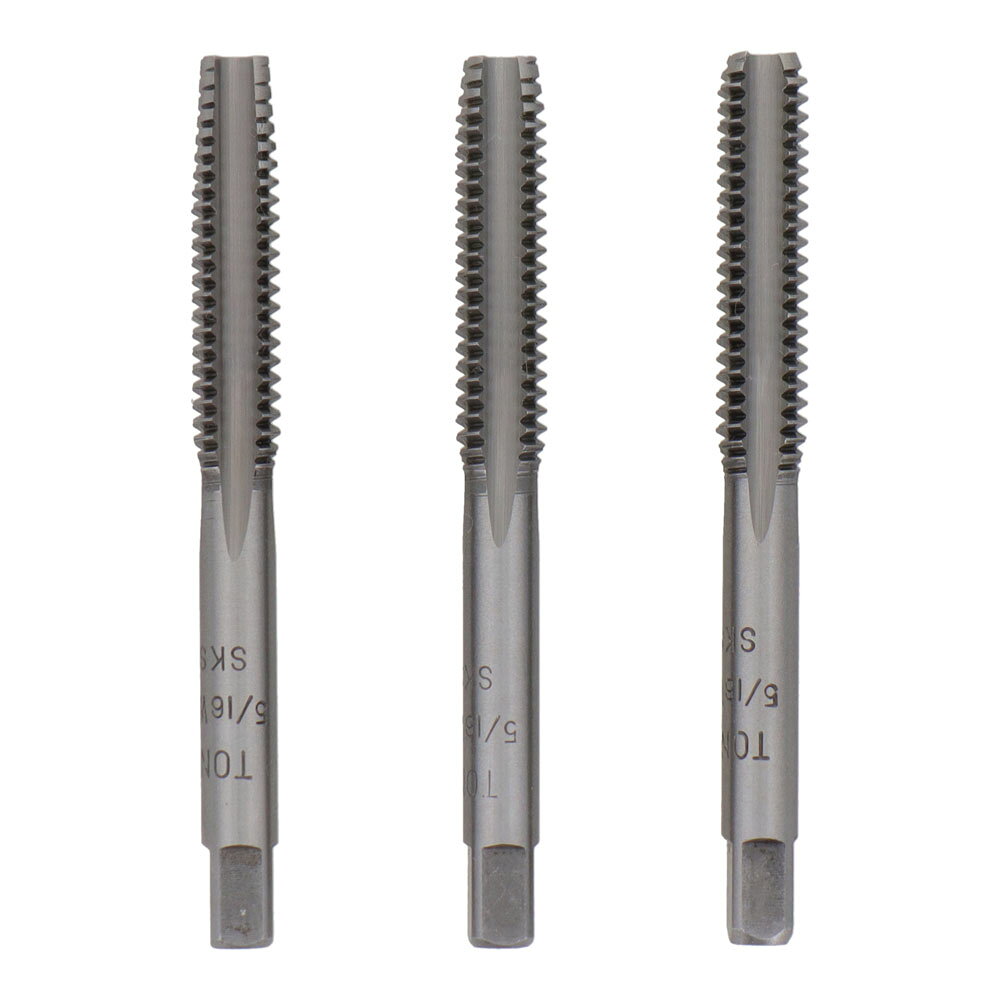 商品情報 品番：HT5/16S 全長：70mm ネジ部長さ：30mm シャンク径：6.1mm シャンク四角部幅：5mm 下穴ドリル径：6.6mm 特長 きれいなメネジが立てられます 仕様 一般鋼・真鍮・銅・アルミ材に使用可能 材質 SKS2...