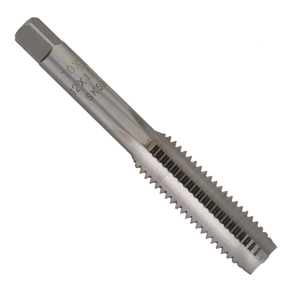 商品情報 品番：HT12 全長：82mm ネジ部長さ：38mm シャンク径：8.5mm シャンク四角部幅：6.5mm 下穴ドリル径：10.3mm 特長 きれいなメネジが立てられます 仕様 一般鋼・真鍮・銅・アルミ材に使用可能 材質 SKS2...