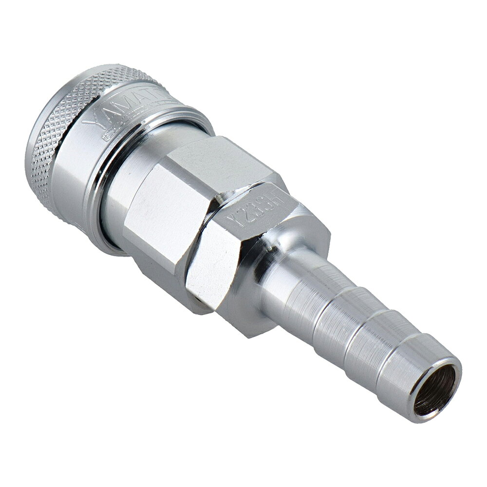 商品情報 本体：タケノコ9mm 相手側取付サイズ：1/4ホース 仕様 最高使用圧力:1.5MPa 耐圧力:2.0MPa(20kgf/cm2) 材質 鋼鉄 ※改良により予告なく形状や仕様が変更になる場合があります。ご了承ください。