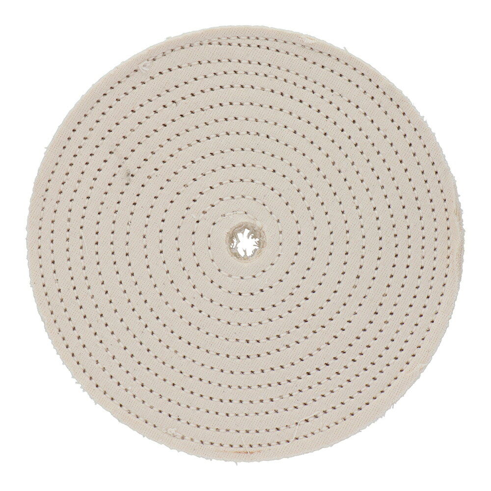 商品情報 品番：白カタバフ 品番：RKN-6 外径：150mm 穴径：12.7mm 用途 両頭グラインダー用 木・金属・石工品のつや出しに ※刃物、貴金属などには研磨剤を塗布して使用ください。 ※改良により予告なく形状や仕様が変更になる場合...