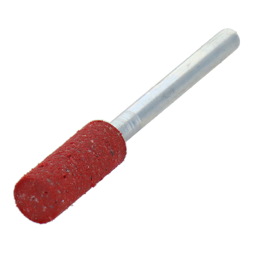 商品情報 品番：RBK-04 砥石形状：円筒型 砥石直径：6mm 砥石長さ：15mm 軸径：3mm 粒度：#80 最高使用回転数（rpm）：12,000〜30,000 特長 砥粒が入る事により、研削力と対摩耗性UP 各種金属のバリ取り・研磨...