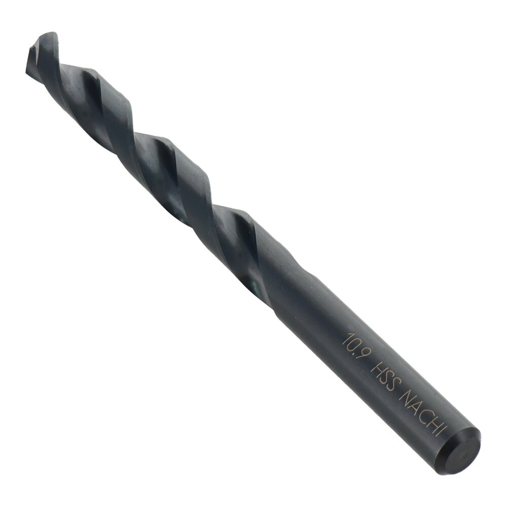 鉄・銅・アルミ・プラスチック・木材の穴あけに 商品情報 刃径：10.9mm 全長：142mm 溝長：94mm 特長 全長・溝長が短いため芯ブレが少ない。 刃先のシンニング加工により食い付きが良い。 仕様 穴あけ深さの目安：刃径×1〜4倍 材...