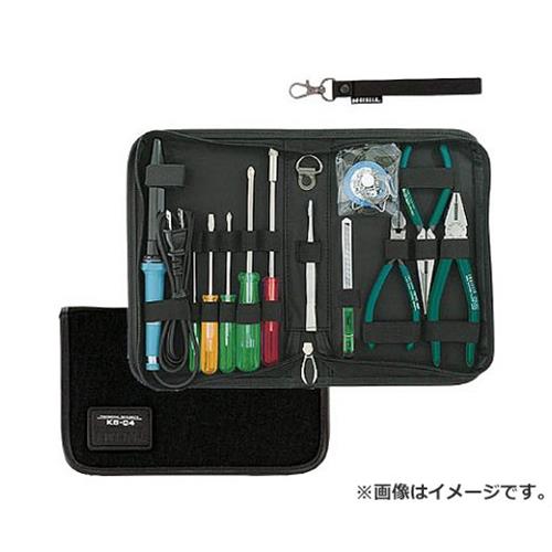 　エンジニア ツールキット KS04 ■特長 ・質感が良く丈夫でおしゃれな生地製ケースです。 ・持ち運びに便利な着脱可能なストラップ付です。 ・取り出しが容易なゴムバンド式です。 ・一般電気機器用、学校(電気科)用です。 ・一般電気機器用 ...