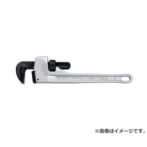 松阪鉄工所 パイプレンチ アルミ PWAL250 【商品説明】 ●軽快作業には軽量モデル ●本体はアルミニウム合金を使用。 ●亜鉛メッキ鋼管(白管)の締付けに最適。 【重量】 500g 【サイズ(mm)】 250 【くわえられる管の呼び寸法...