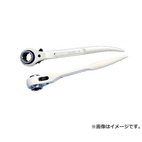 松阪鉄工所 ラチェットレンチ ALショート RAT17X19 【商品説明】 ●アルミ鍛造ハンドルだから、軽くて丈夫。 ●ソケットが薄くヘッドが小さいため、木造住宅施工現場などの狭所での作業に最適! ●ハンドルはショートタイプ・曲がりシノ付き...