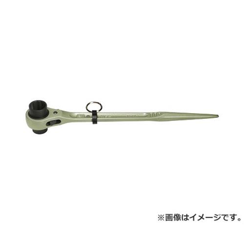 松阪鉄工所 ラチェットレンチ スライドリンク RWR19X21 【商品説明】 ●ハンドルに落下防止具の取付用スライドリング付。 ●くるくるキャッチとの併用で作業性を損なうことなく、工具落下による災害を防止。 ●スライドリング取付部分が上下に...