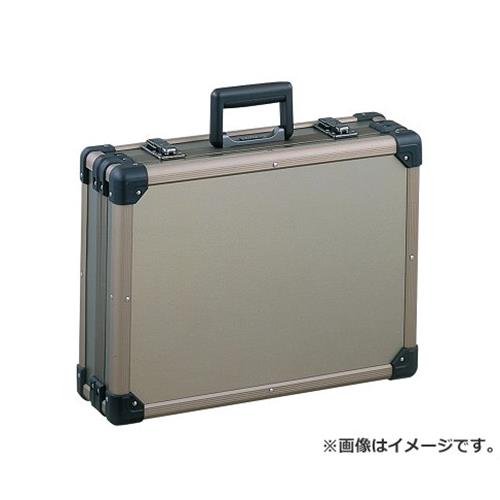 ホーザン ツールケース B600 【商品説明】 ●高耐久型アルミ合板ケース ●アルミ表面にチタンカラーを高強度焼付塗装。 ●LOCK 【注意・使用条件】 ●工具差しは付属しておりません。 【材質】 ●アルミ合板 【本体寸法】 幅455×長1...