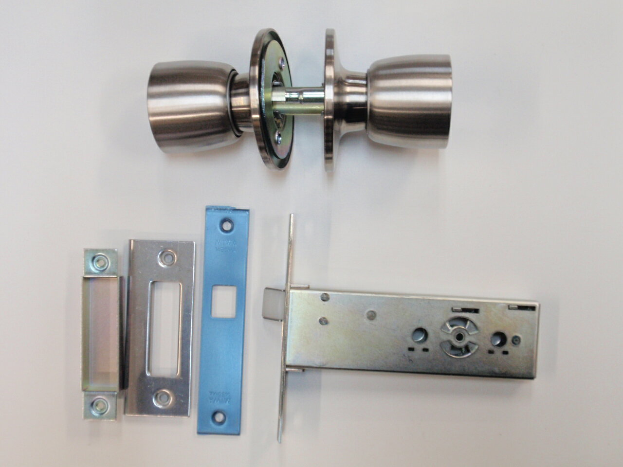 【楽天市場】MIWA 145 OMD 空錠 浴室錠 BS(バックセット)100mm 防犯 鍵 交換 取替：港町MARKET 楽天市場店