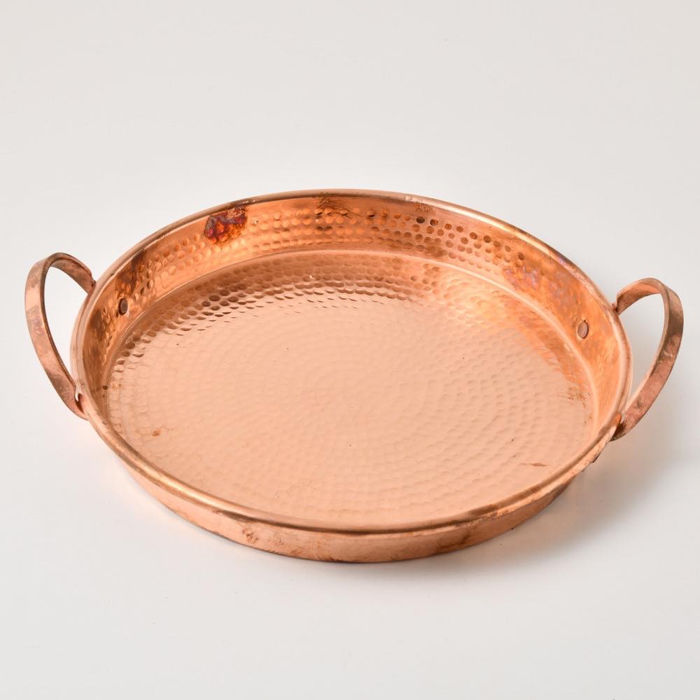 楽天国際配送対象商品（海外配送)詳細はこちらです。 Rakuten International Shipping ItemDetails click here品名 中国　雲南　銅平鍋　直径28cm サイズ 約φ28 X H3.5cm（持ち手...