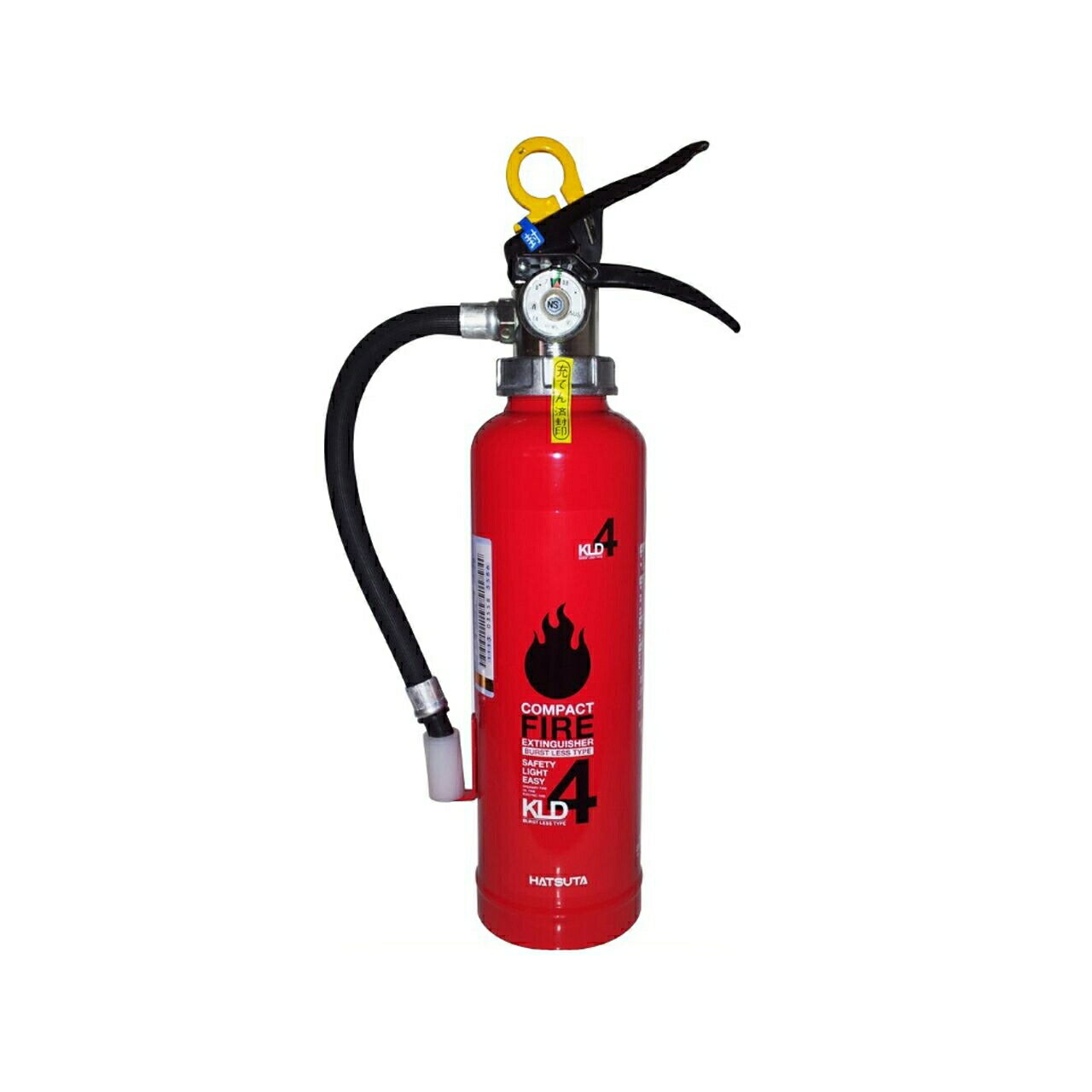 窒素ガスを充填。環境に優しい、蓄圧式消火器 ○継ぎ目の無い、シームレス容器を採用 ○ミニでも強力、本格派消火器 ○安全性の高い、蓄圧式消火器 ○一目で日常点検が可能 ○消火能力目安、4畳半 ○蓄圧式消火器 ○ホース付 商品仕様 本体サイズ(...