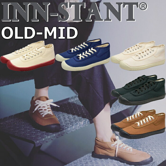 ITEM INFORMATION 商品名 インスタント オールドミッド INN-STANT OLD-MID スニーカー メンズ レディース キャンバス ミッドカット キャンバススニーカー おしゃれ カジュアル 靴 旅行 通勤 通学 スロバキ...