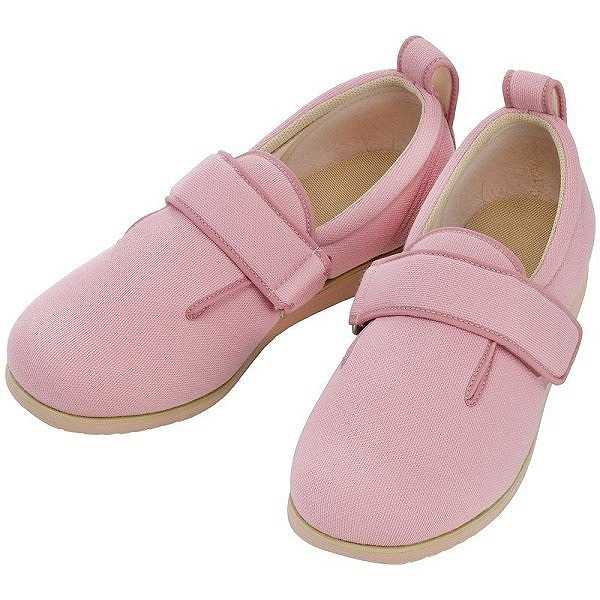 ・甲を深くサポートし、安心をサポート。 ・甲がより大きく開いて、カン付ベルトで足入れがスムーズ。 ワイズ：5E ●重さ／約170g（片足Lサイズ） ●材質／表：ポリエステル28％・綿50％・レーヨン22％、内側：ポリエステル100％、底材：...