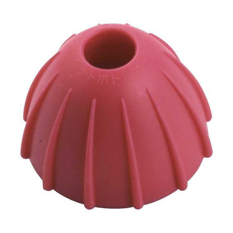 ・固くしまったペットボトルのフタに。 ・フタにかぶせて回すだけ。柔らかい材質でできています。 ●サイズ／直径5.6×高さ4cm ●重さ／36g ●材質／エラストマー ●耐熱温度／120℃ ●生産国／日本