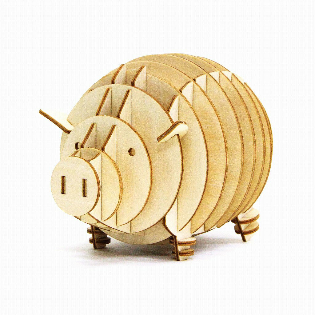 完成サイズ：131x81x84mm パッケージサイズ：W176×H260×D5〜7mm パーツ数：32 難易度：★ 製作時間の目安：20〜30分 ※個人差がありますので予めご了承ください 完成すると貯金箱になります。