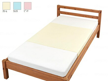 ベーシックな防水シーツ 洗濯後に乾きが早い素材を使っています。 なめらかでやさしい肌触りの風合いです。 伸縮性があり、ズレにくい。 シワになりにくく、乾きやすい素材です。 ■仕様 - 材質・素材 - 表面：ポリエステル100％ 裏面：ポリウ...