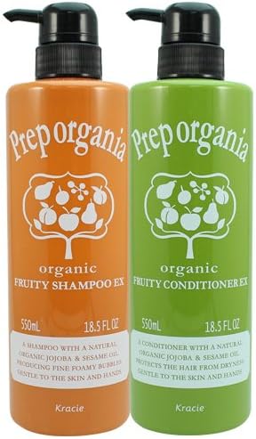 オーガニックケア成分 有機栽培農法で育てられた、ホホバ油とセサミ油。古来より髪や肌への保湿及び潤いを与える成分として使用されたきた天然オイルです。 フルーティーフレグランス 7種類のナチュラルフルーツのさわやかな香りと頭皮のニオイを押さえる...