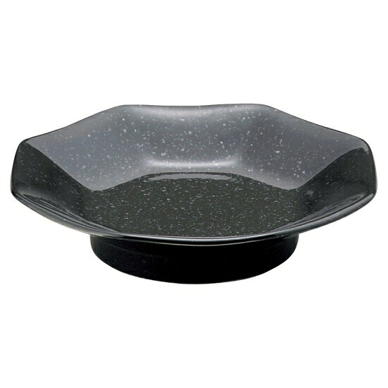・商品番号：s0318-0147 ・サイズ（約）：18.8×4cm ・商品画像の小物はイメージです。商品には含まれません。 【中華食器/八角皿】【カラー：ブラック系】【形状：多角】 11111111 「みんなの倉庫」ではプロの料理人向けに業...